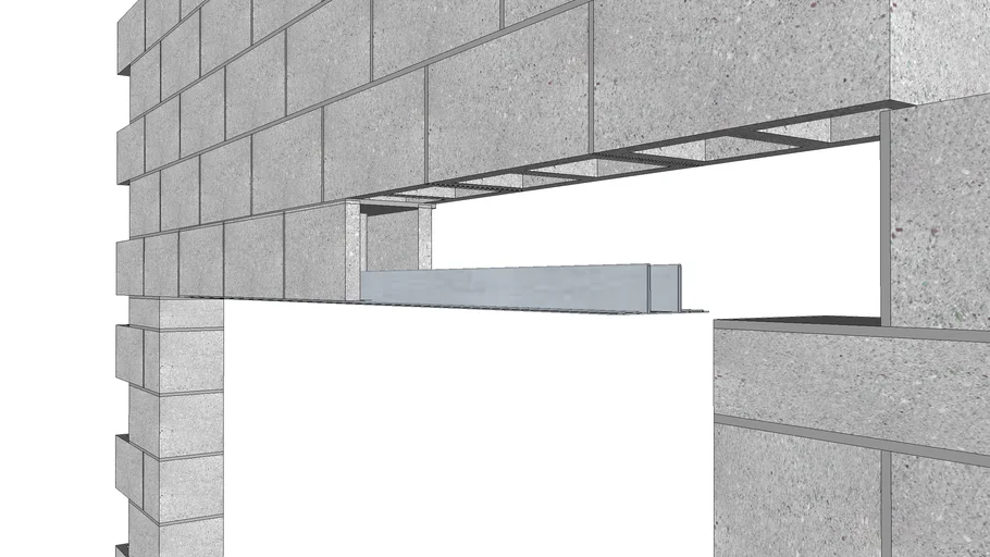 L2 steel lintel | 3D Warehouse