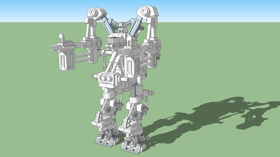 Mech-Prototype (No Texture) | 3D Warehouse