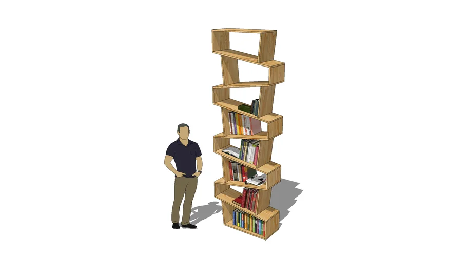 Bookshelf | 3D Warehouse