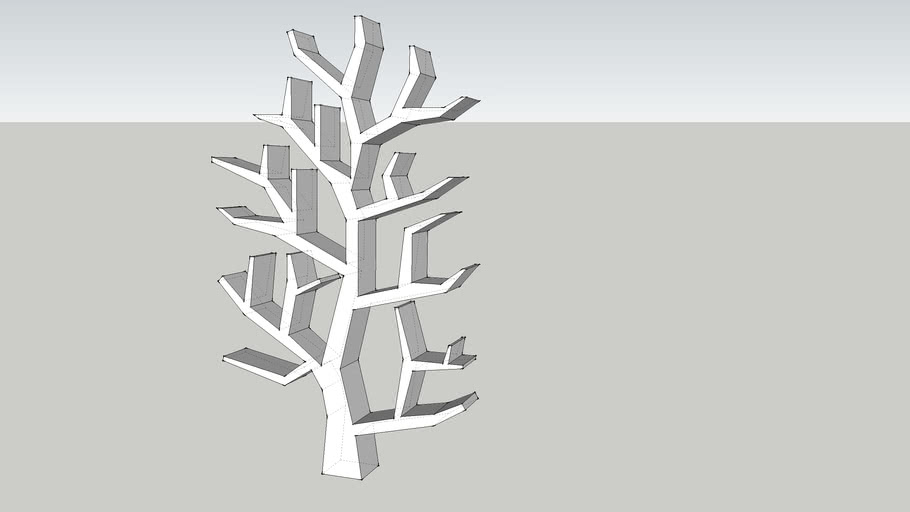 Tree bookcase | 3D Warehouse