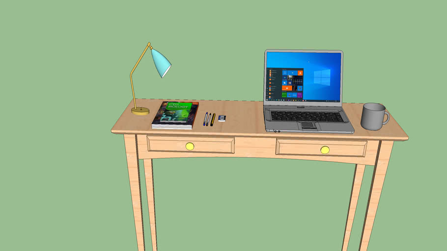 study desk | 3D Warehouse