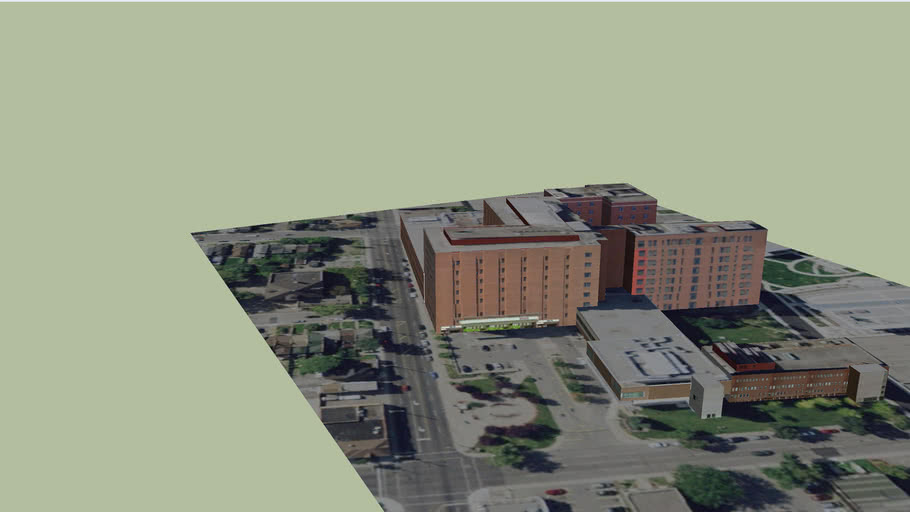 Hamilton General Hospital | 3D Warehouse