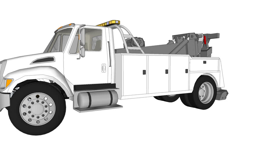 tow truck | 3D Warehouse