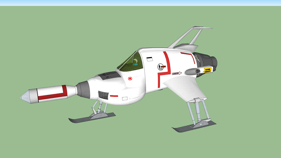 SHADO Interceptor, 1970's TV Series UFO | 3D Warehouse