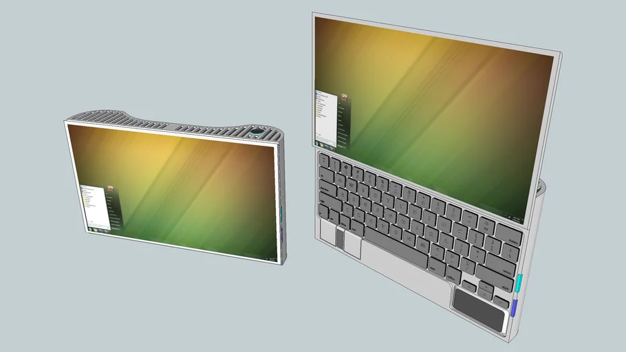 Shire Personal Mobile PC | 3D Warehouse