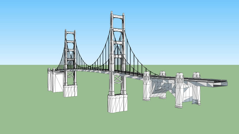 Gant Bridge, San Fierro, SA (untextured) | 3D Warehouse