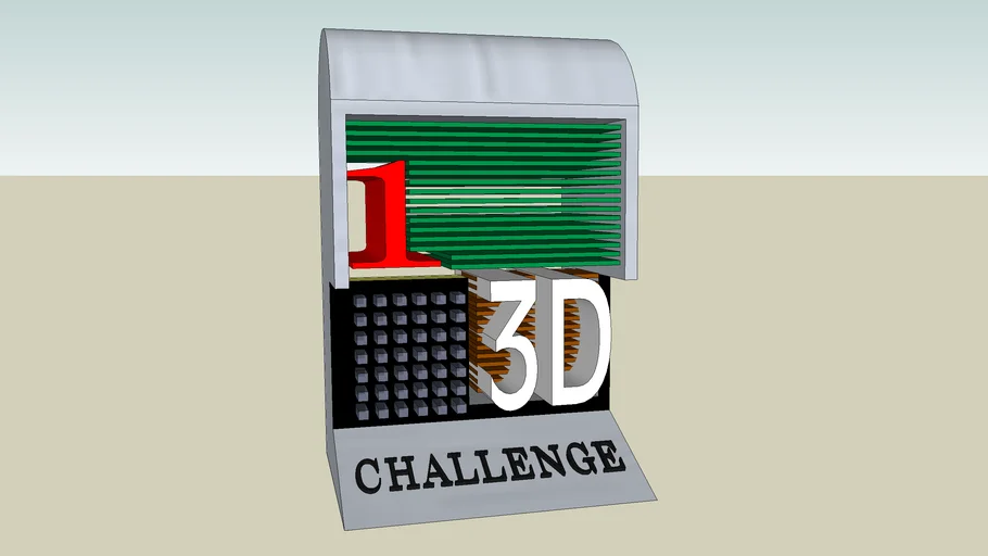 3D Challenge Trophy 2 | 3D Warehouse