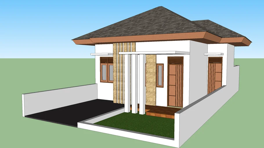 Rumah Type 45 | 3D Warehouse