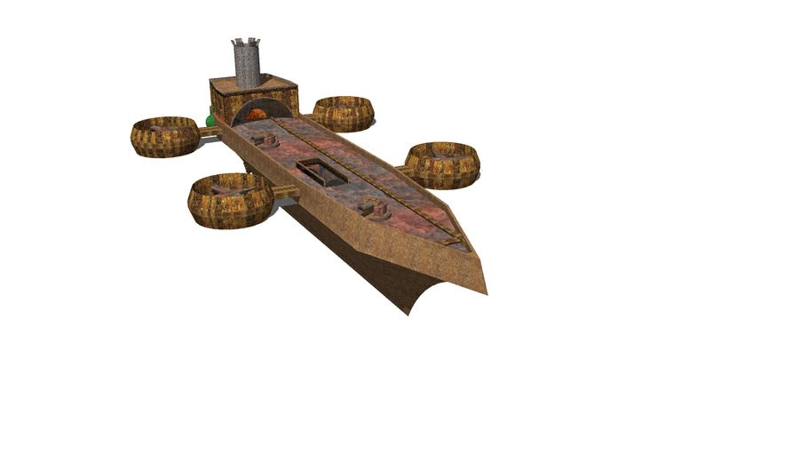 steampunk boat | 3D Warehouse