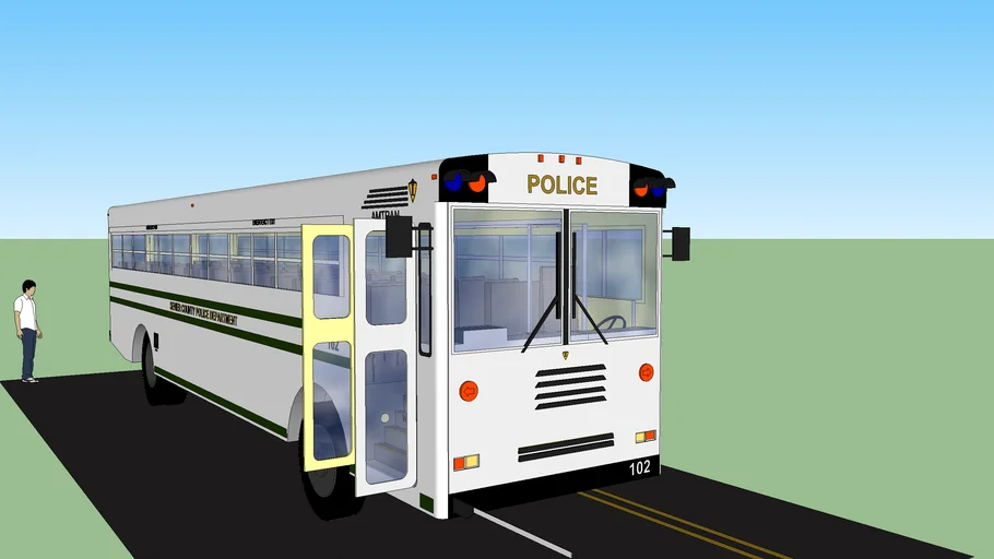 police bus | 3D Warehouse