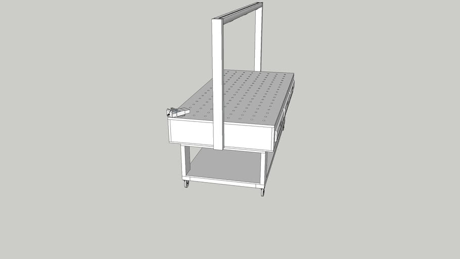 work table | 3D Warehouse