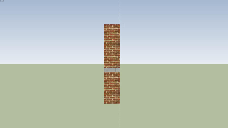 Brick Column | 3D Warehouse
