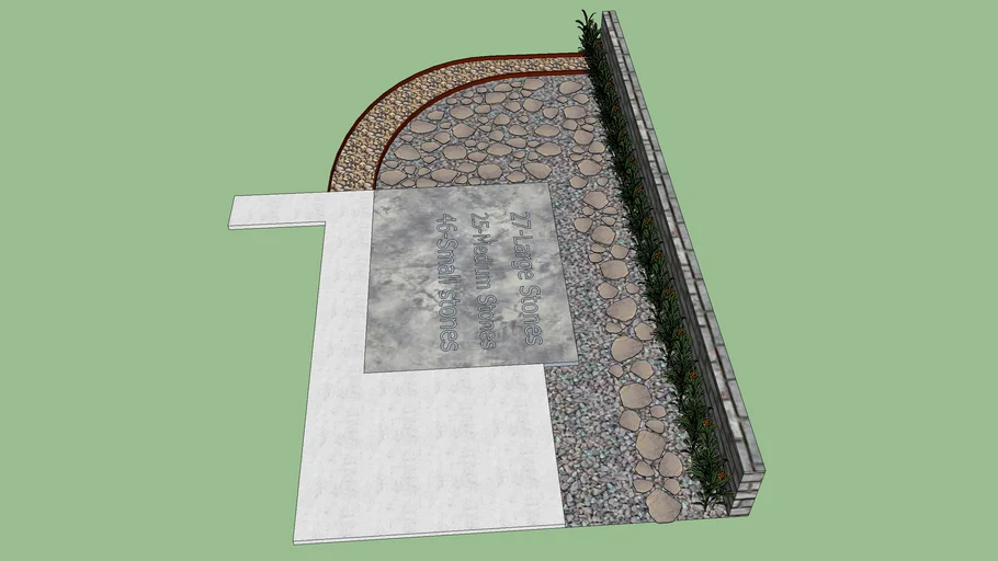 design stone layout | 3D Warehouse