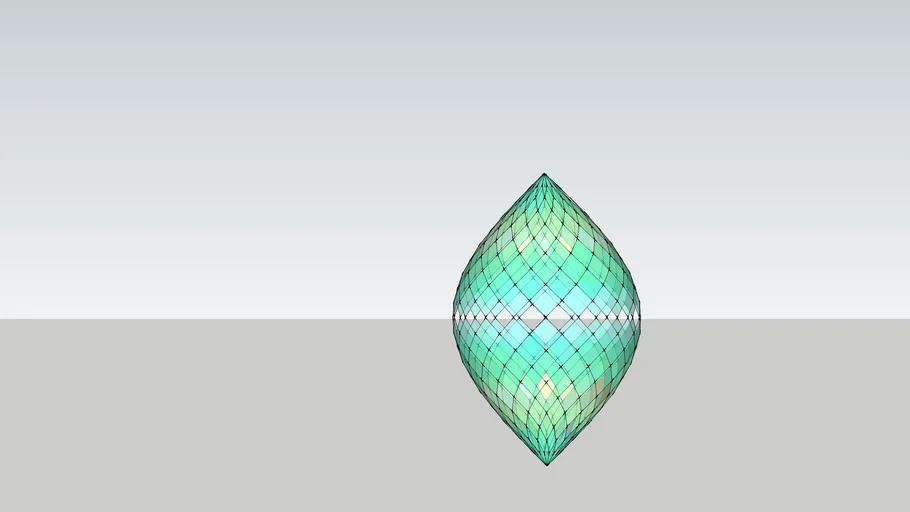 20 sides #domohedron by Wayne Lambright | 3D Warehouse