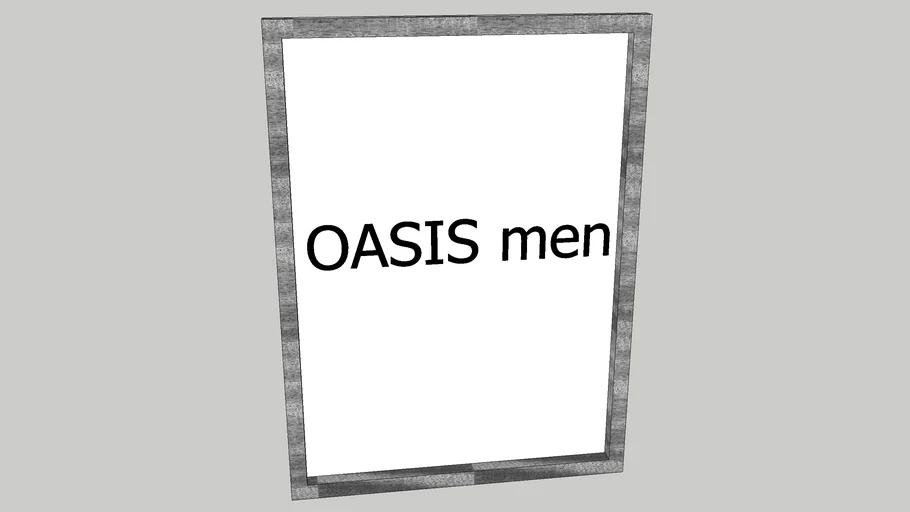 Frame Oasis men | 3D Warehouse