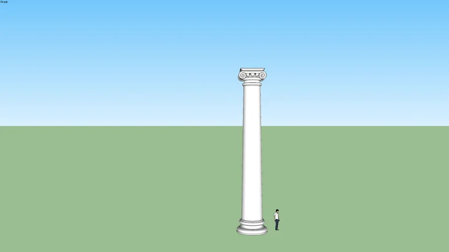 Ionic Column y.y | 3D Warehouse