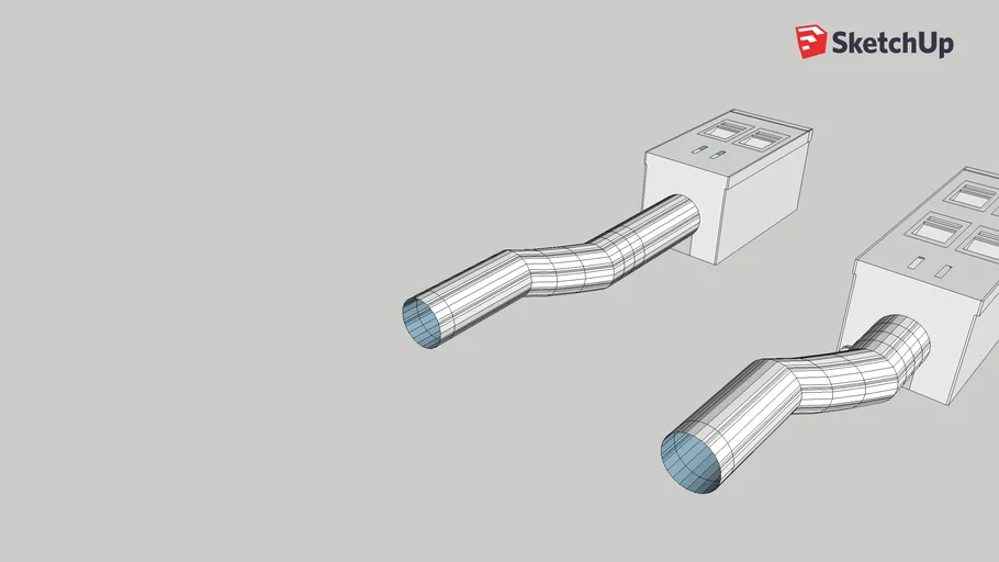 2 Way & 4 Way GOP Box | 3D Warehouse
