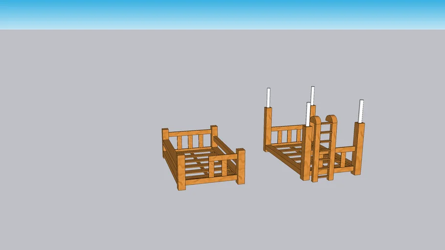 Bunk Bed | 3D Warehouse