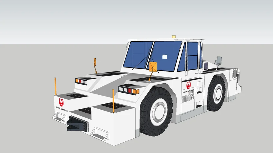 pushback truck | 3D Warehouse