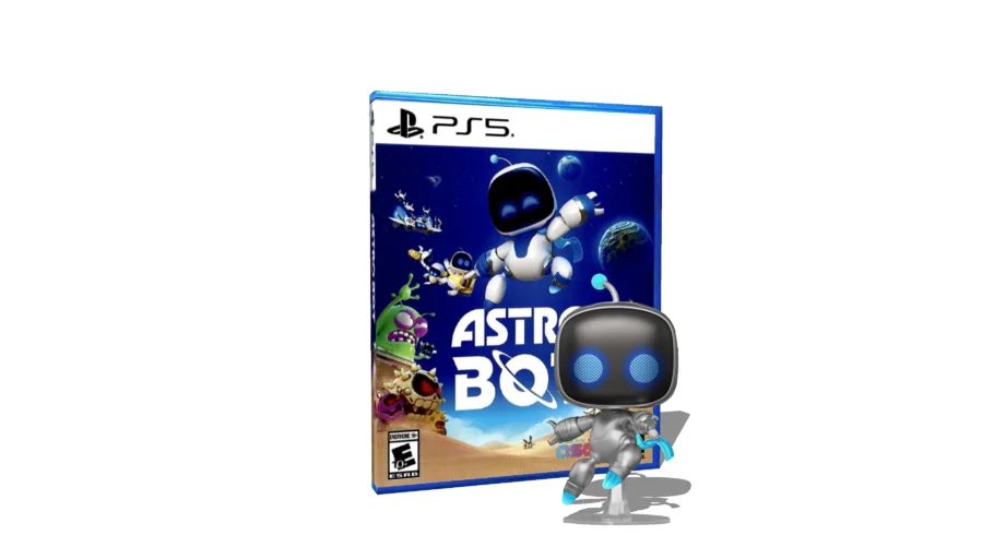 Astro Bot PS5 Game and Funko Pop | 3D Warehouse
