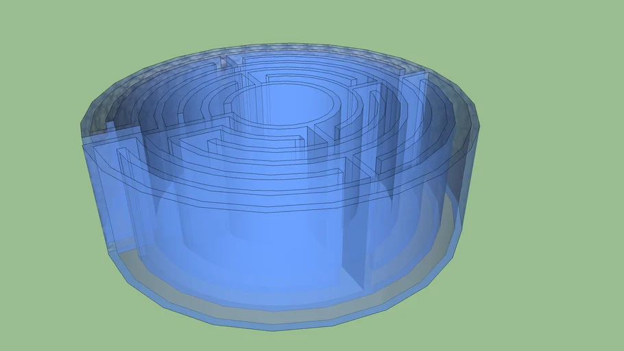 glass labyrinth | 3D Warehouse