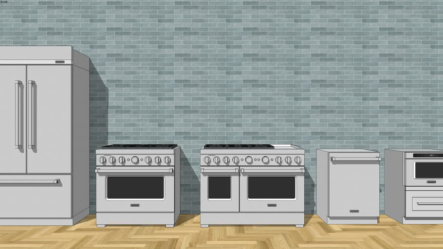 KITCHENAID APPLIANCES | 3D Warehouse