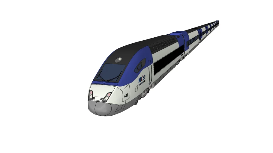 KTX-SANCHEON (KTX-산천) | 3D Warehouse