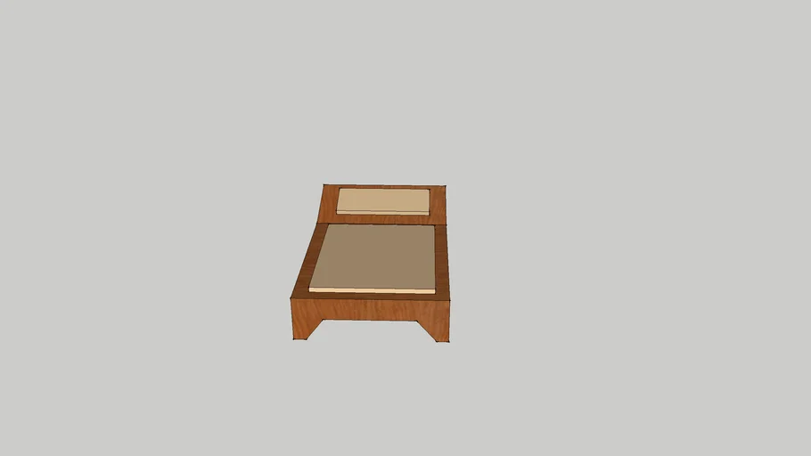 brown pool chair | 3D Warehouse