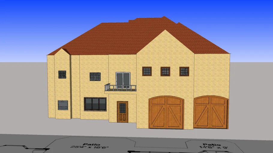 Spanish House Style Project | 3D Warehouse