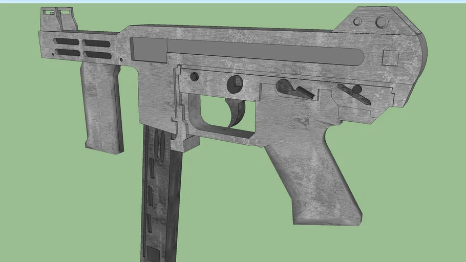 Sub Machine Gun: SPECTRE M4 | 3D Warehouse