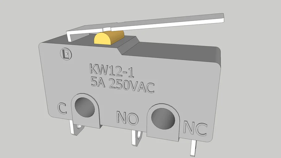 MicroSwitch KW12-1 | 3D Warehouse