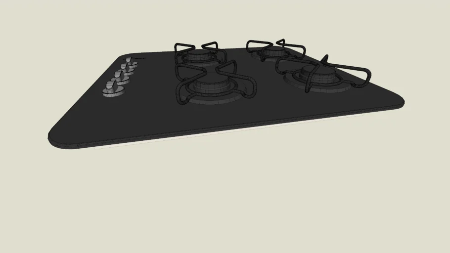 COOKTOP 4 B | 3D Warehouse