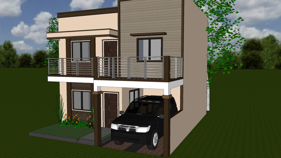 80 square meter lot | 3D Warehouse