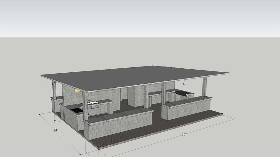 Outdoor Kitchen | 3D Warehouse