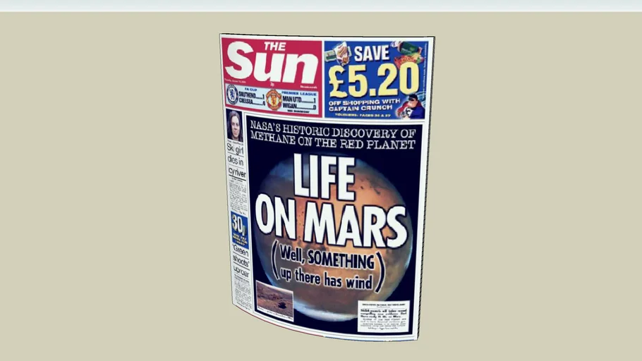The Sun National Paper | 3D Warehouse