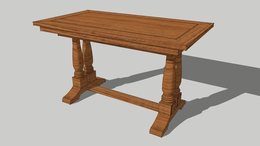 Square Table | 3D Warehouse