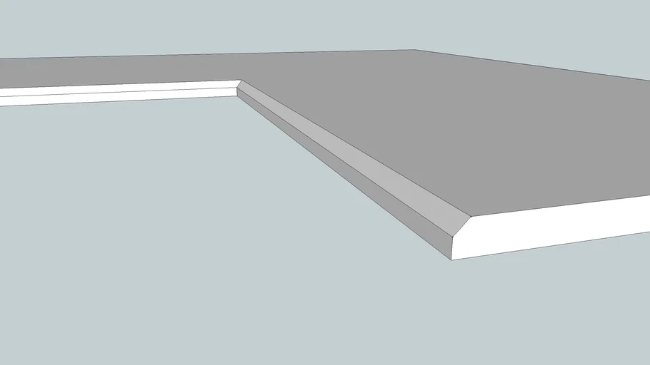 custom counter top | 3D Warehouse