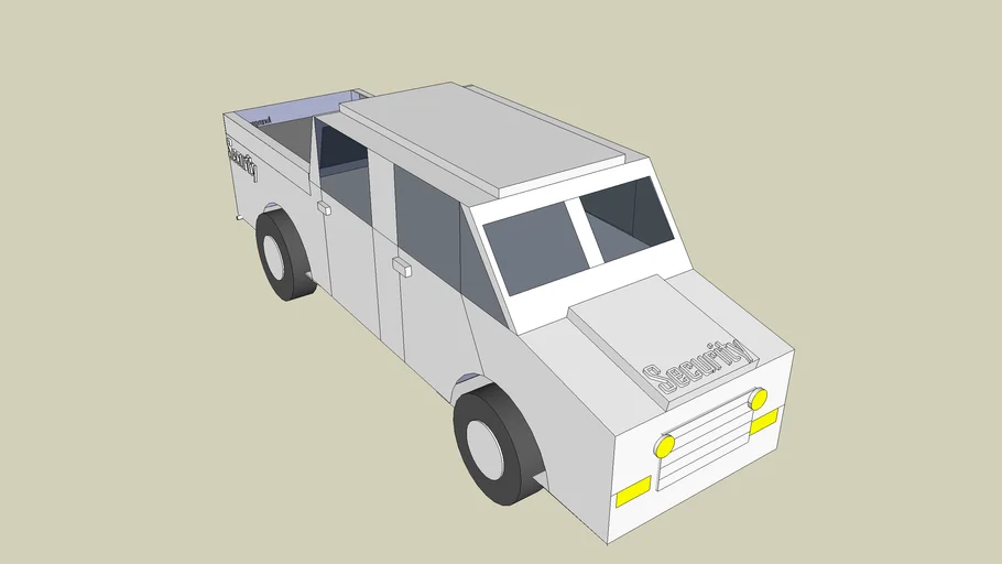 Security Truck | 3D Warehouse