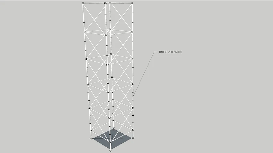 TRUSS _ LAYER TRUSS | 3D Warehouse
