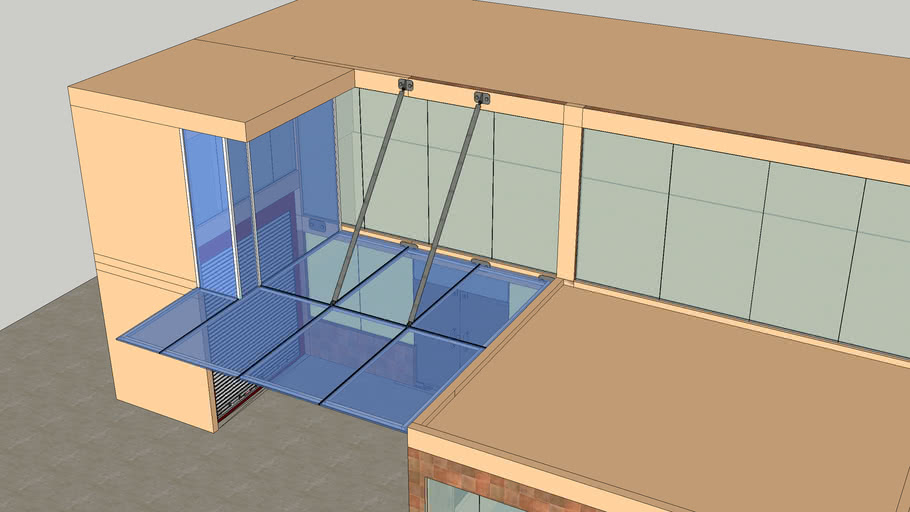 Glass Canopy | 3D Warehouse