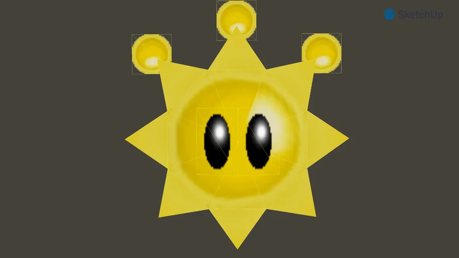 Shine Sprite - N64 Style | 3D Warehouse