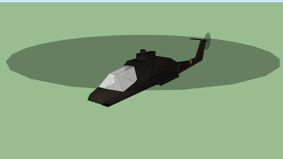 Final wolf attack helicopter | 3D Warehouse