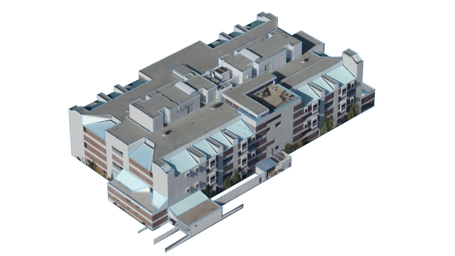 Alameda County Building in Hayward, CA, USA | 3D Warehouse