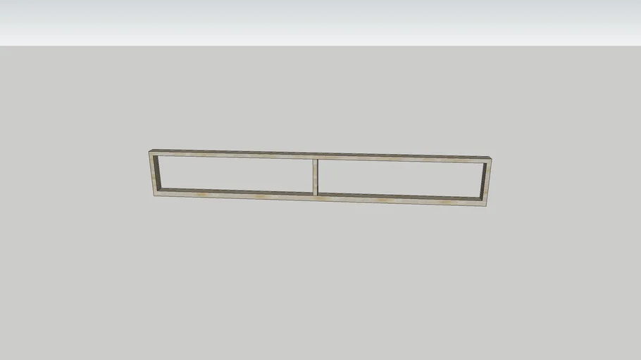 Chassis fixe bois | 3D Warehouse