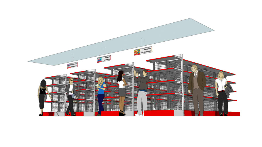 Minimarket | 3D Warehouse