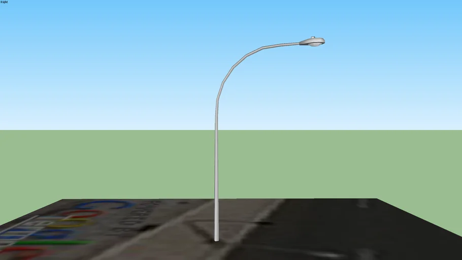 Poste Esplanada | 3D Warehouse