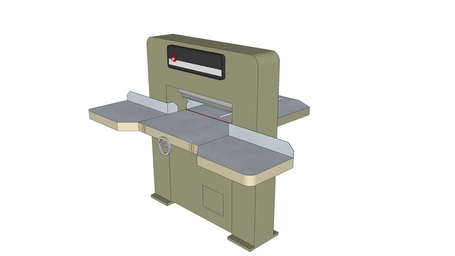 Challange 30' Paper Cutter | 3D Warehouse