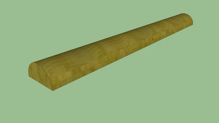Half Log | 3D Warehouse
