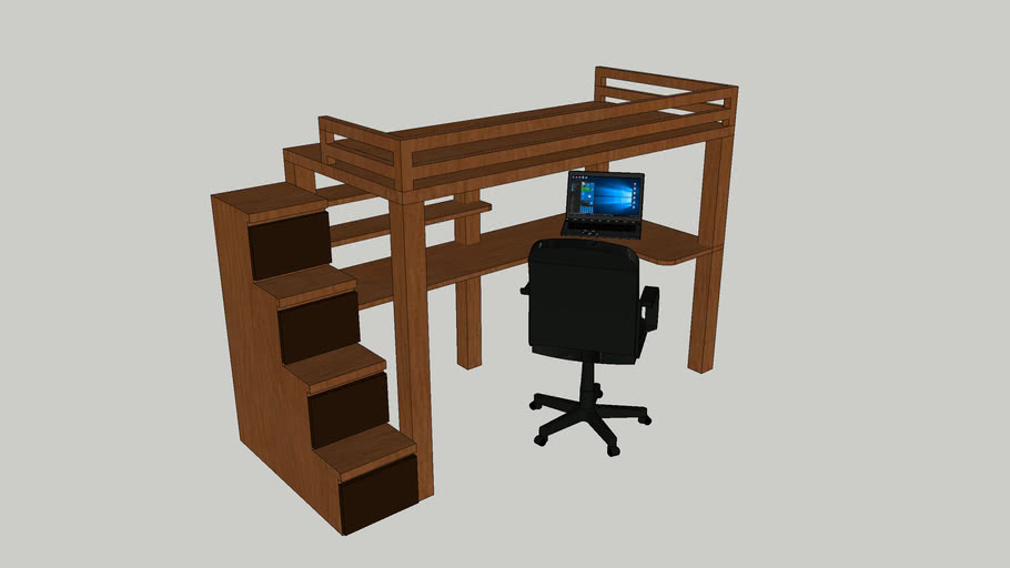 Loft Bed | 3D Warehouse