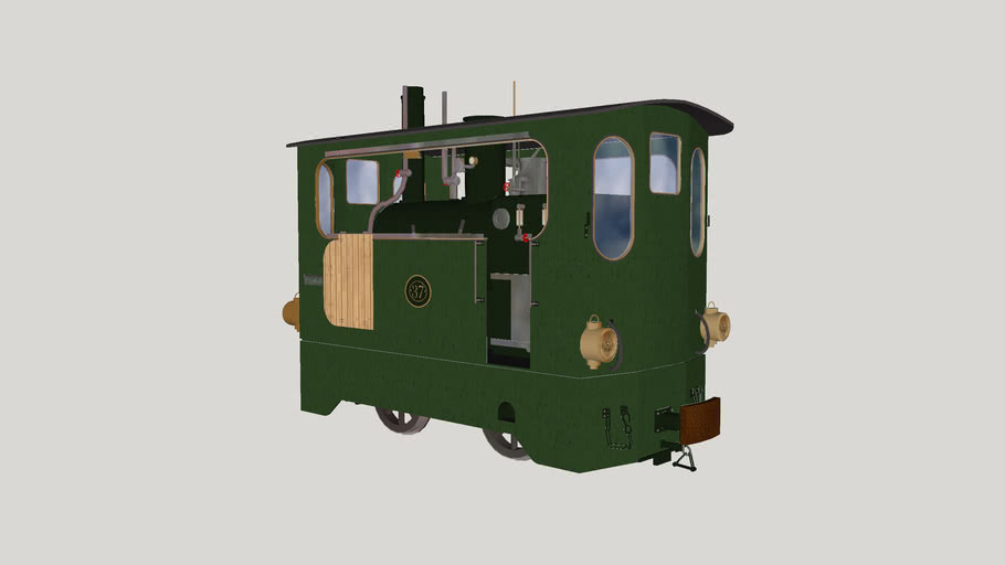 Steam Tram locomotive RTM 37 | 3D Warehouse